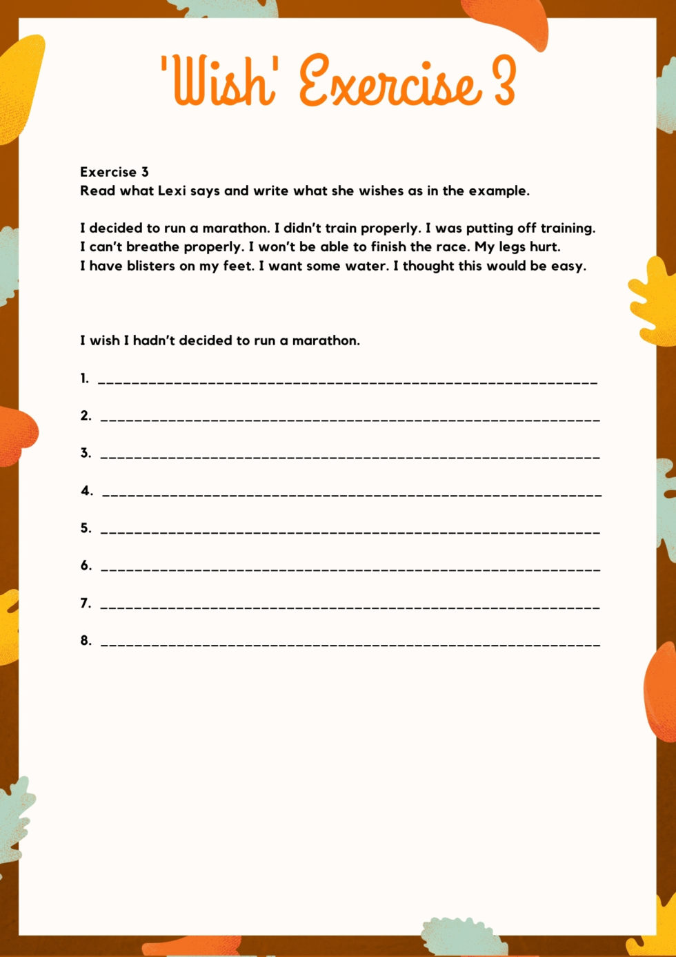 How To Use 'wish'? 'Wish/If Only' Exercises And Video Explanations ...