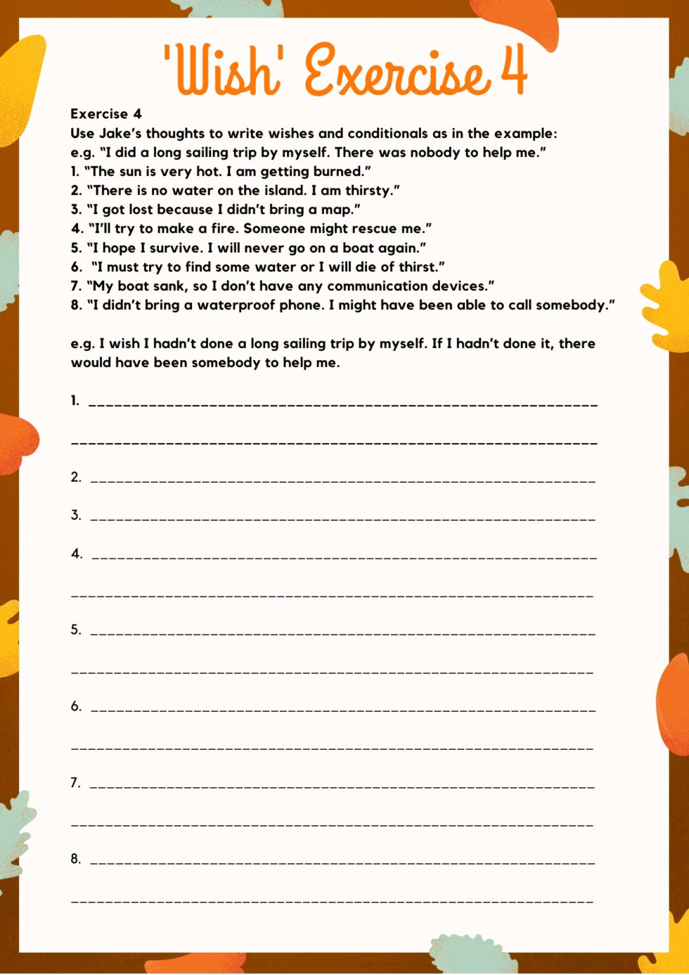 How To Use 'wish'? 'Wish/If Only' Exercises And Video Explanations ...