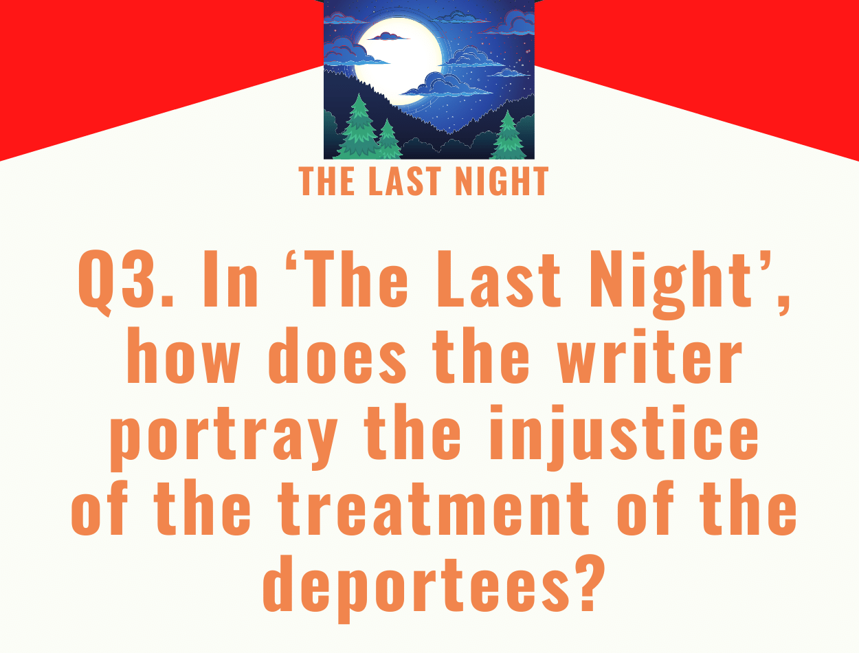 IGCSE The Last Night By Charlotte Gray Model Essays Question ...